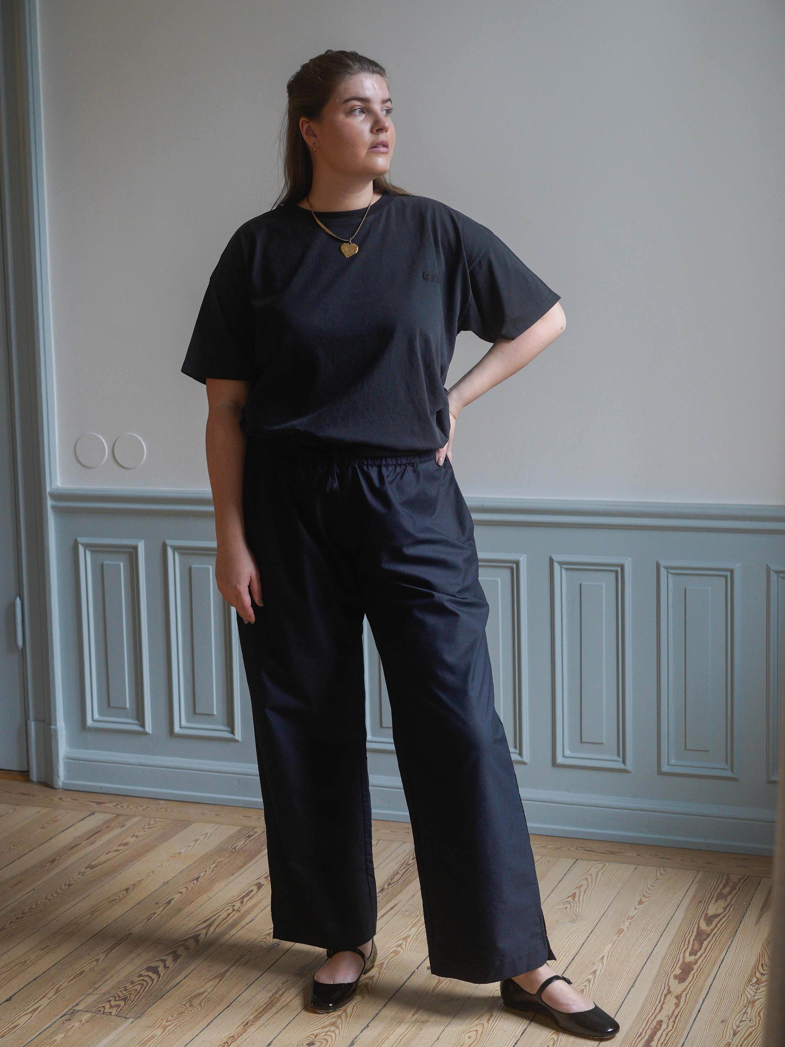 Washed T shirt Washed Black Washed Black Djerf Avenue